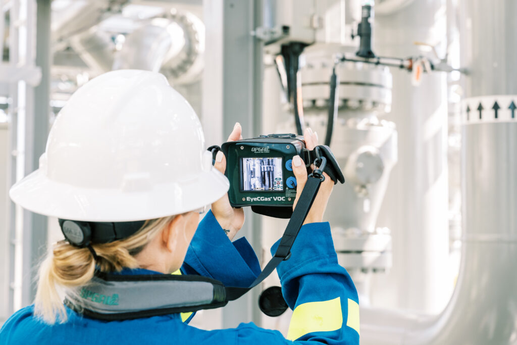 What types of emissions can OGI cameras track? - Montrose Environmental